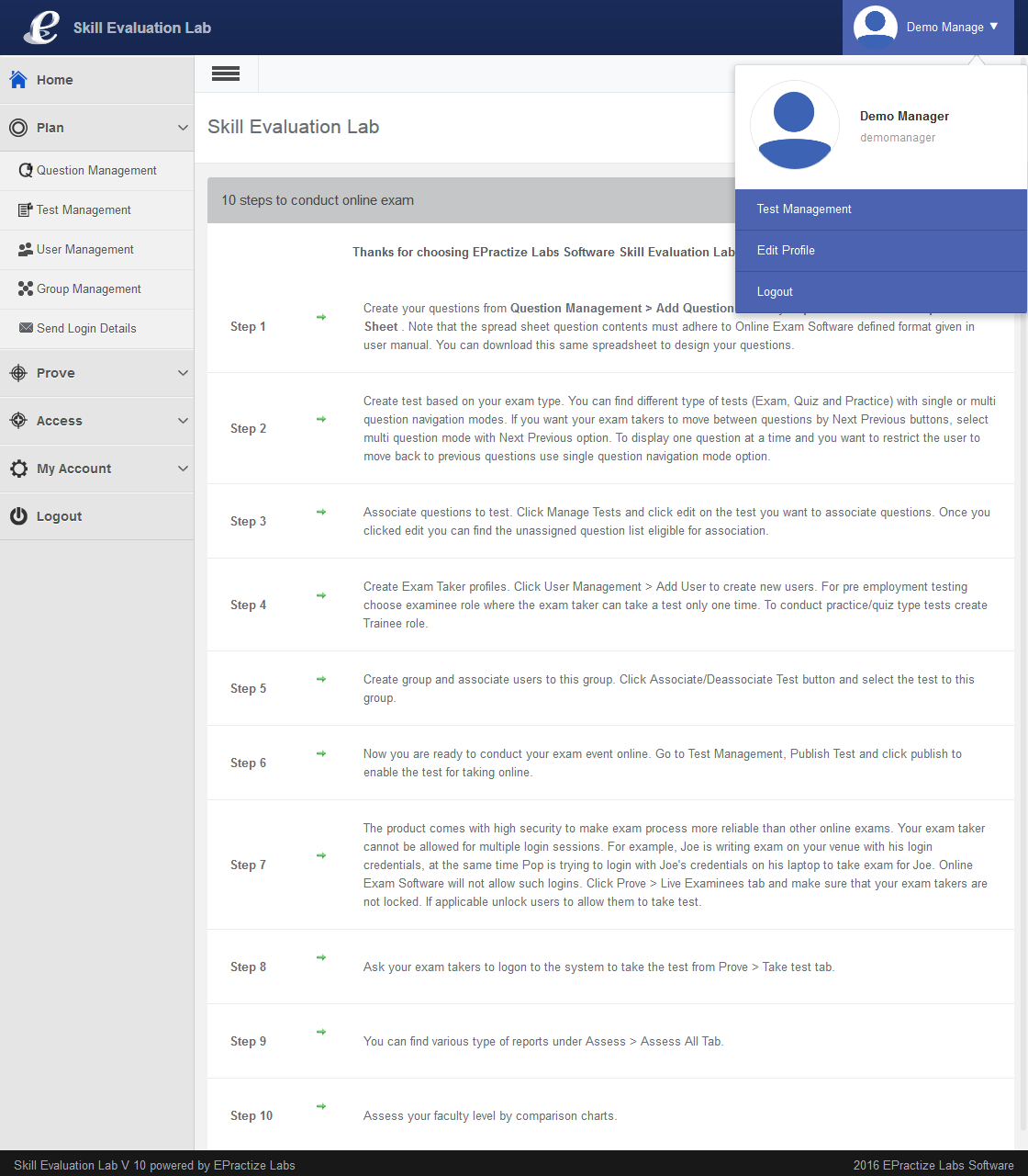 Educators best rated Online Exam Software, Skill Evaluation Lab - Skill ...